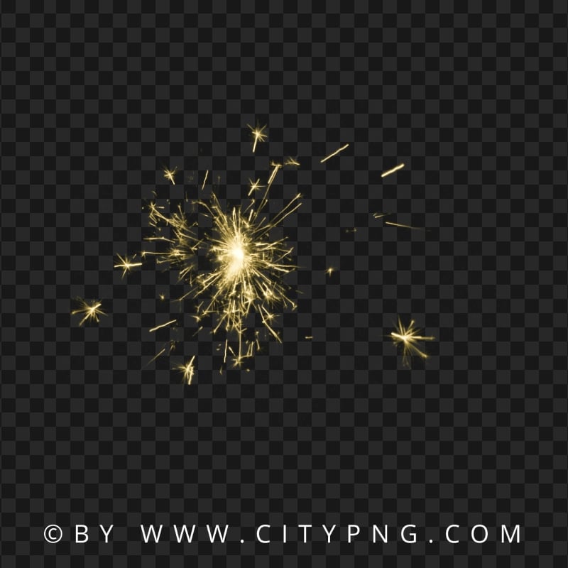 Spark Fireworks Effect HD Transparent Background | Citypng
