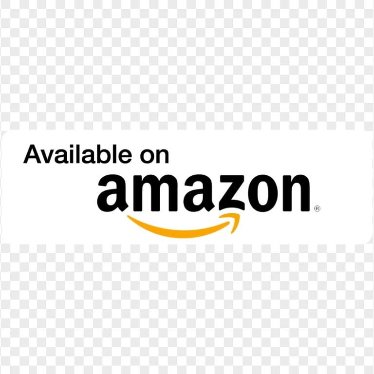 White Available On Amazon Store Button | Citypng