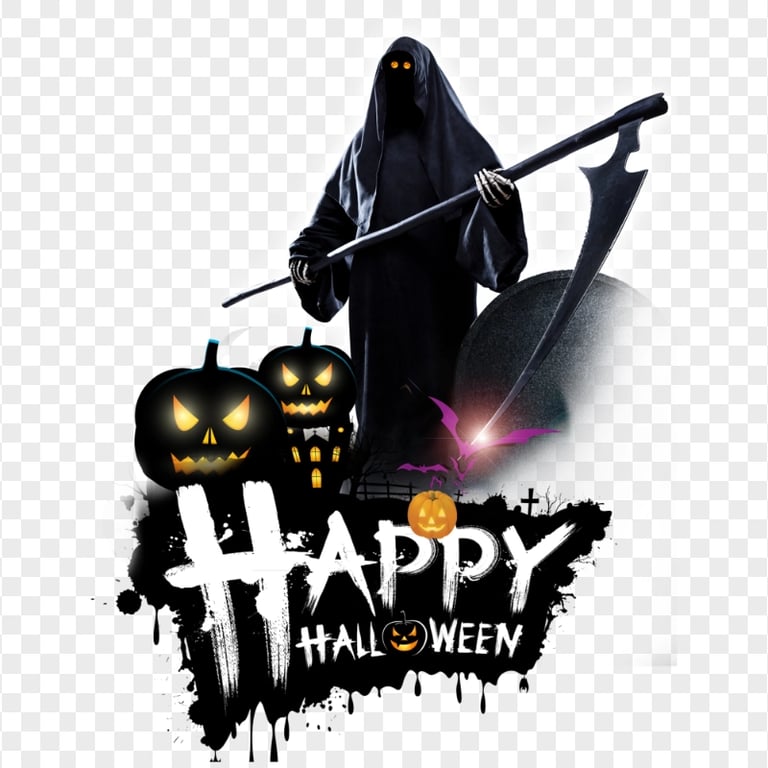 Scary Halloween Horror Posters Logo HD PNG | Citypng