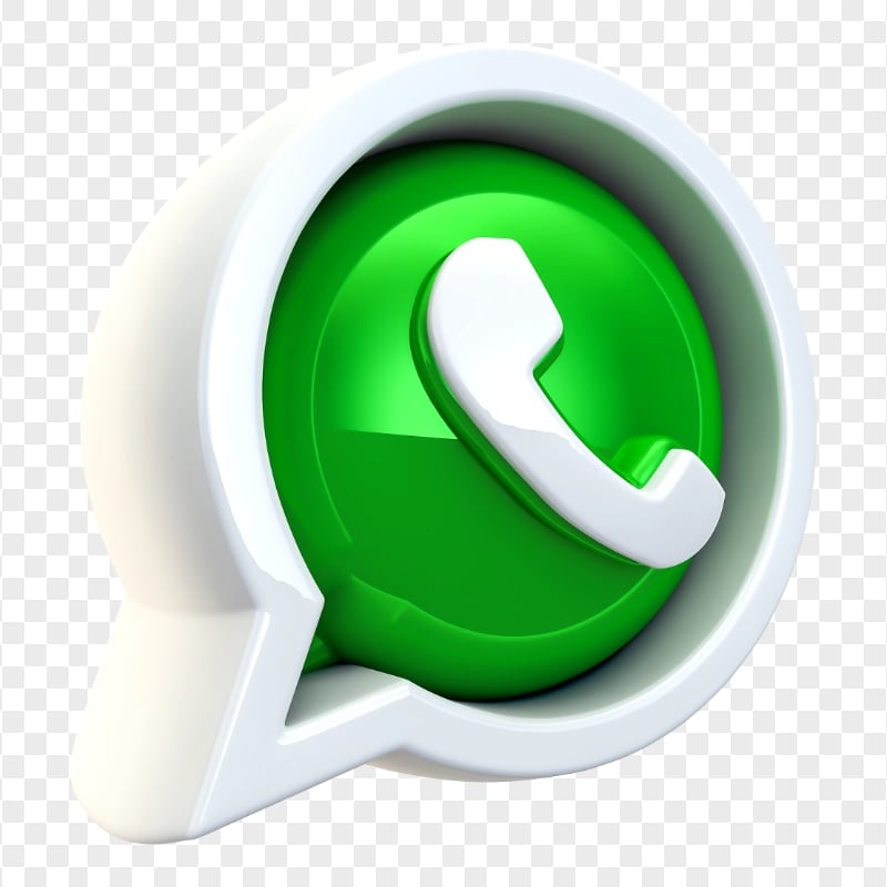 HD 3D WhatsApp Wa App Symbol Logo Icon PNG | Citypng