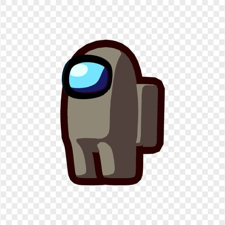 HD Tan Among Us Character PNG | Citypng