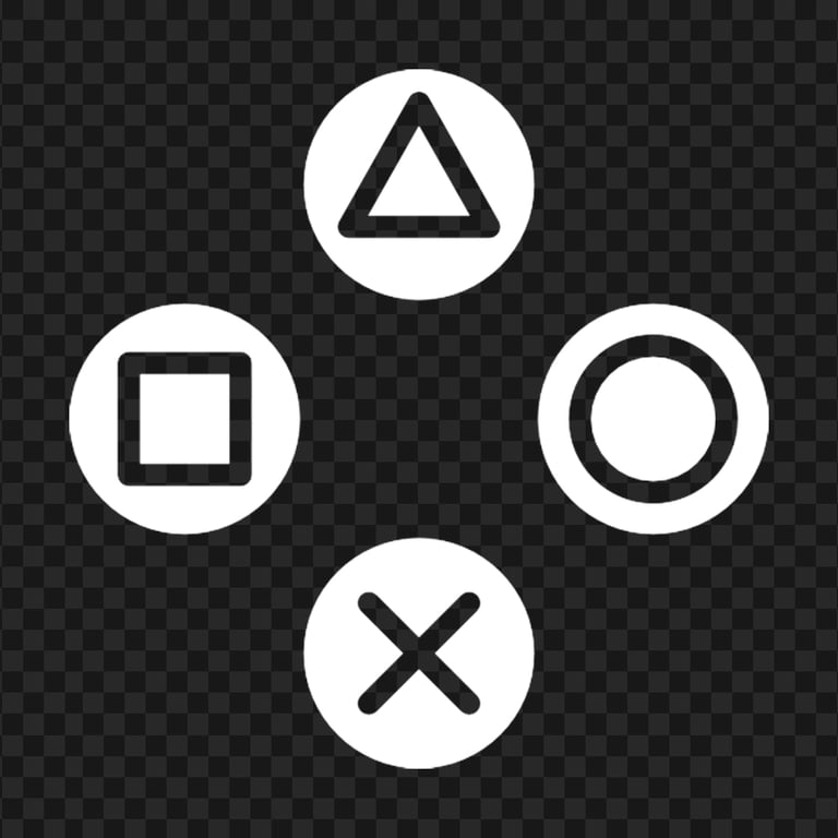 Playstation Buttons Png