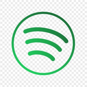 Square Black & Green Spotify App Icon PNG | Citypng
