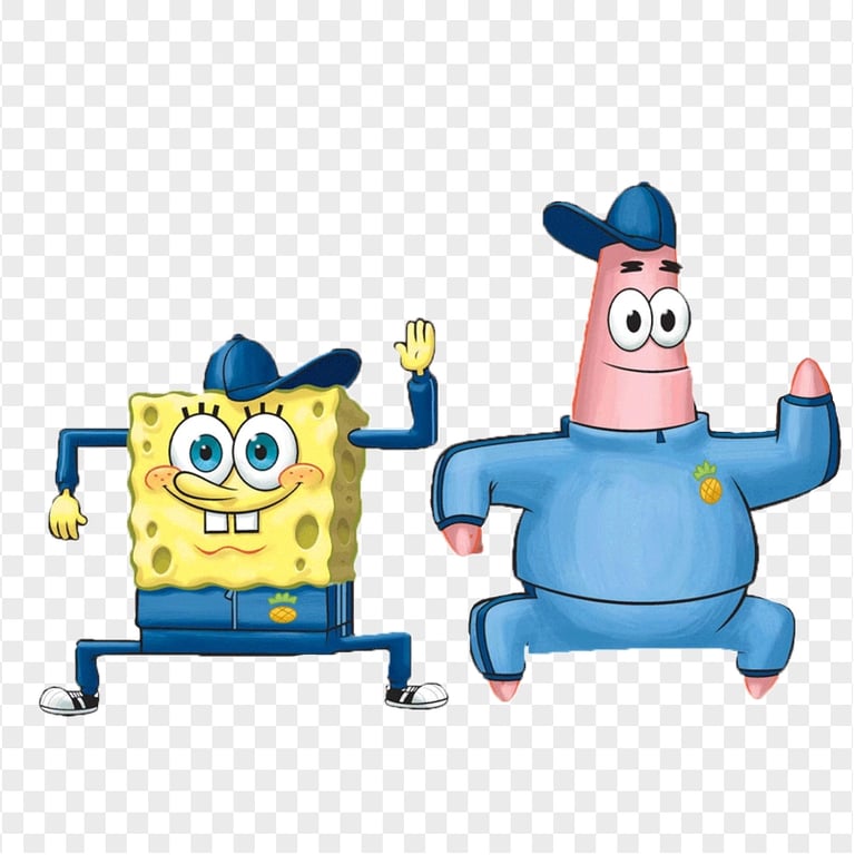 HD Spongebob Dancing Charactrer Transparent PNG | Citypng