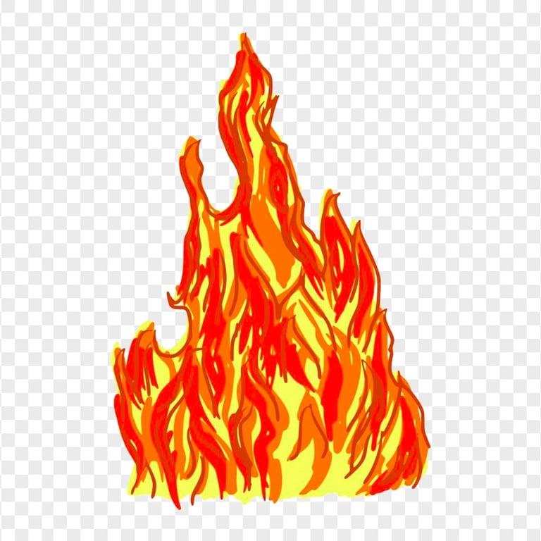 Fire Flames Drawing HD Transparent PNG | Citypng