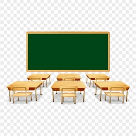 HD Cartoon Illustration Classroom Transparent PNG | Citypng