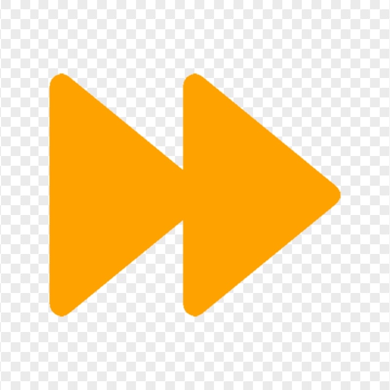 Fast Forward Orange Icon | Citypng