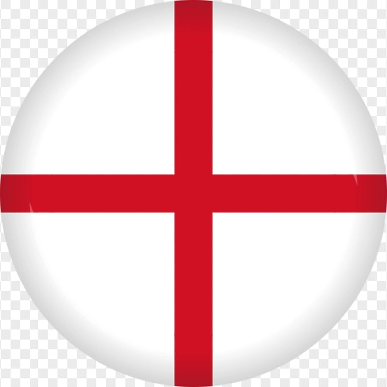 Round Circle England UK Flag Icon PNG | Citypng
