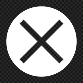 PS Controller Cross X White Outline Button Icon PNG | Citypng