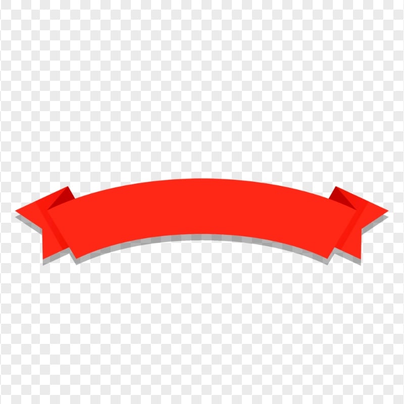 Transparent Red Ribbon Graphic Banner | Citypng