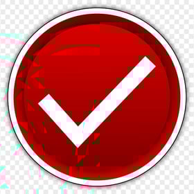 HD Red Checkbox Check Mark Icon Symbol Sign PNG | Citypng