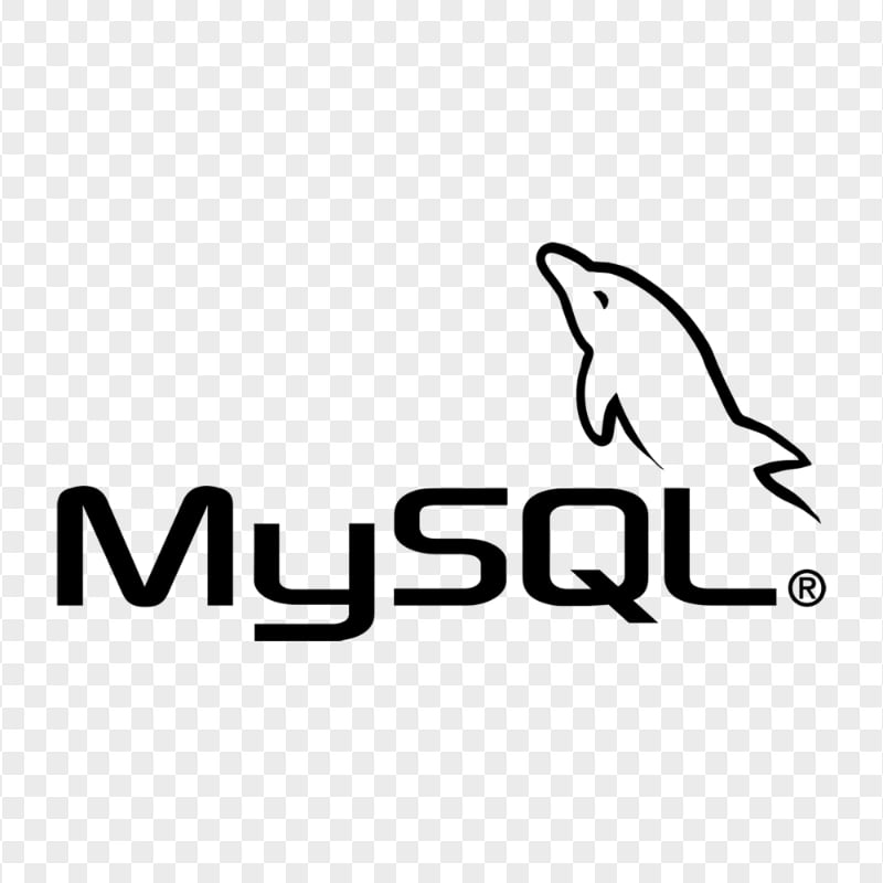MySQL Black Logo Transparent Background | Citypng