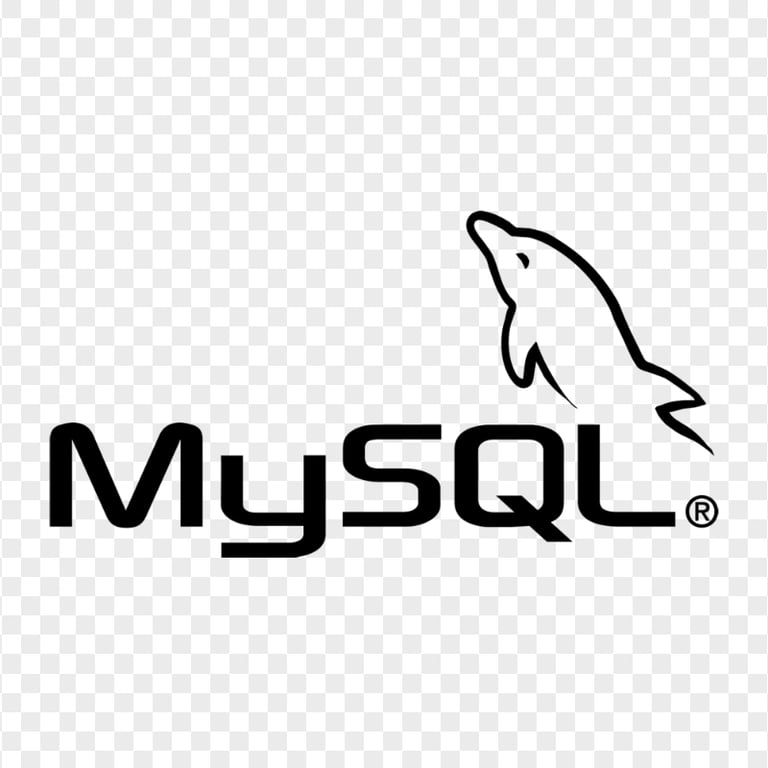 MySQL White Logo PNG Image | Citypng