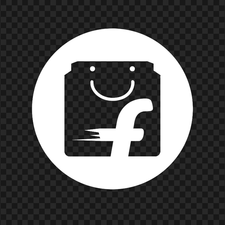 Flipkart White Logo Icon Transparent PNG | Citypng