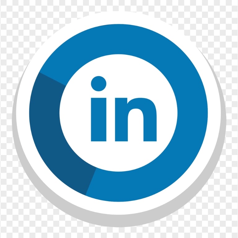HD Linkedin Round Illustration Icon Transparent PNG | Citypng