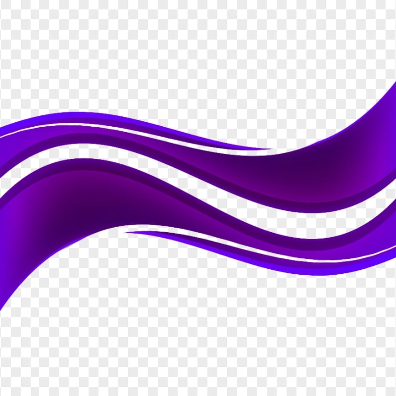 Vector Wave Abstract Purple Lines FREE PNG | Citypng
