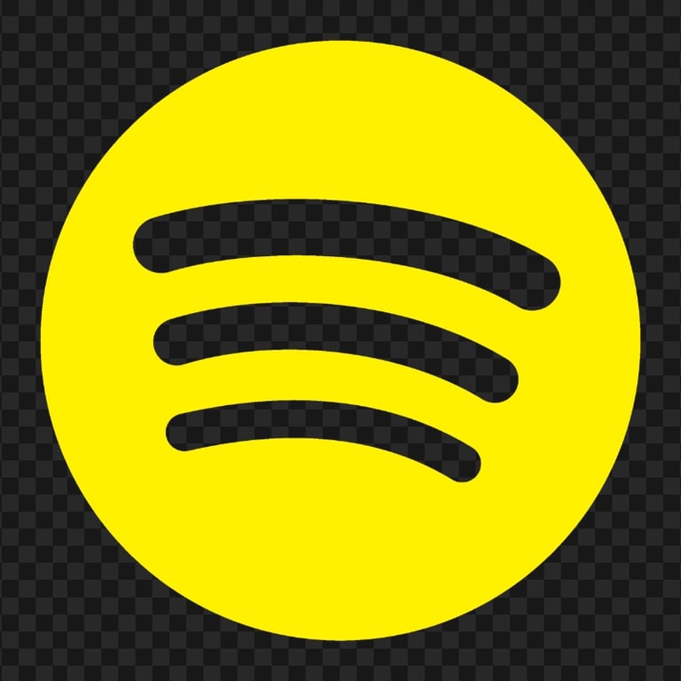 Spotify Yellow Logo Symbol Icon Transparent PNG | Citypng