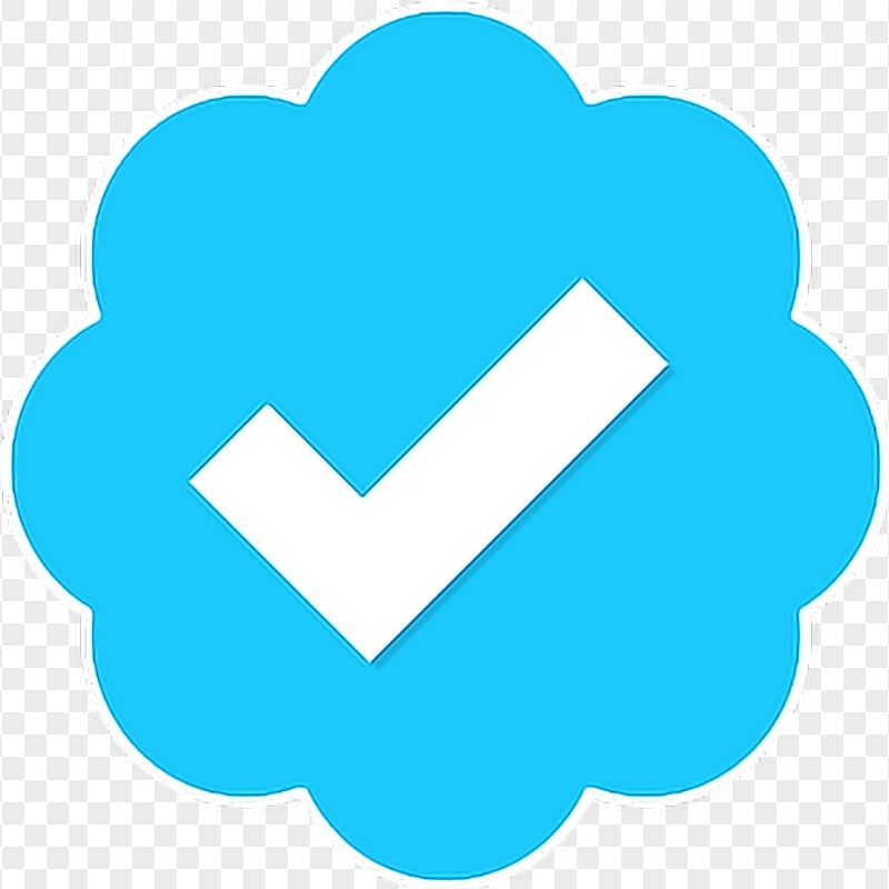 HD Twitter Verified Badge Tick Icon Symbol PNG | Citypng