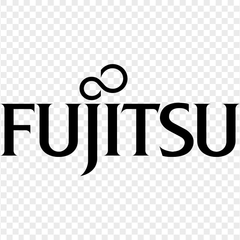 Fujitsu Black Logo HD PNG | Citypng
