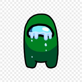 HD Red Among Us Crewmate Front View Crying PNG | Citypng