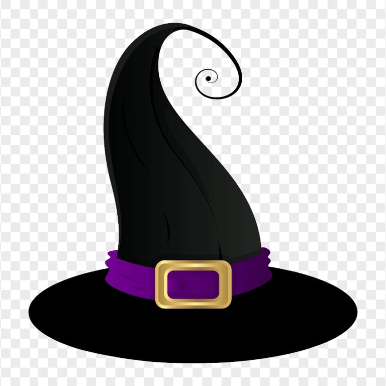 HD Witch Hat Halloween Illustration Cartoon Clipart PNG | Citypng