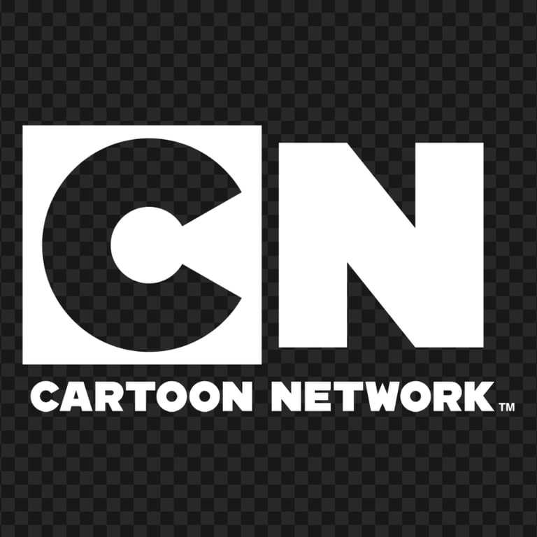 CN Cartoon Network White Logo Download PNG | Citypng