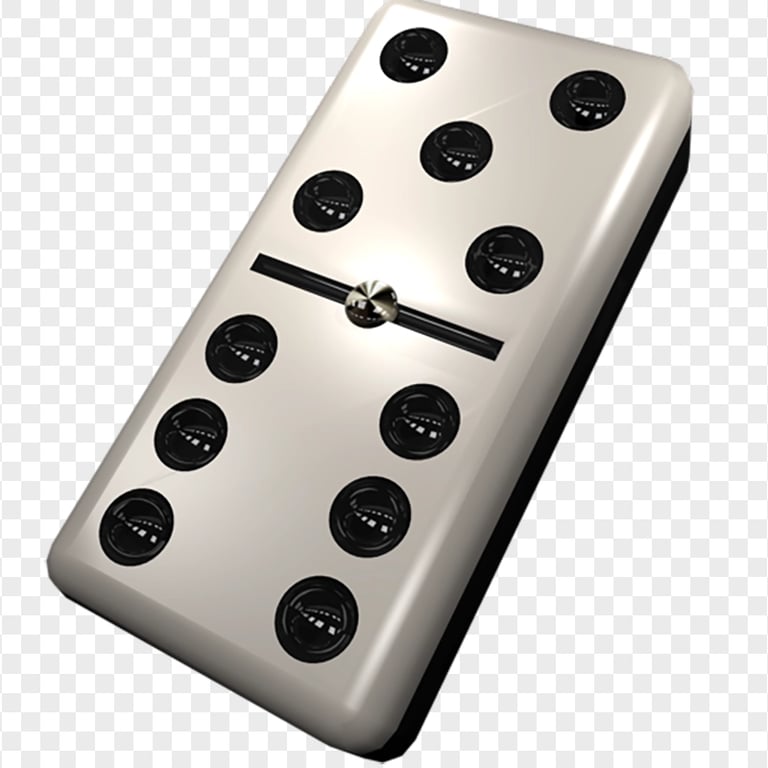 One Domino Piece Dominoes Game Transparent PNG | Citypng