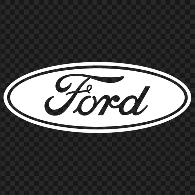 Ford White Logo HD PNG | Citypng