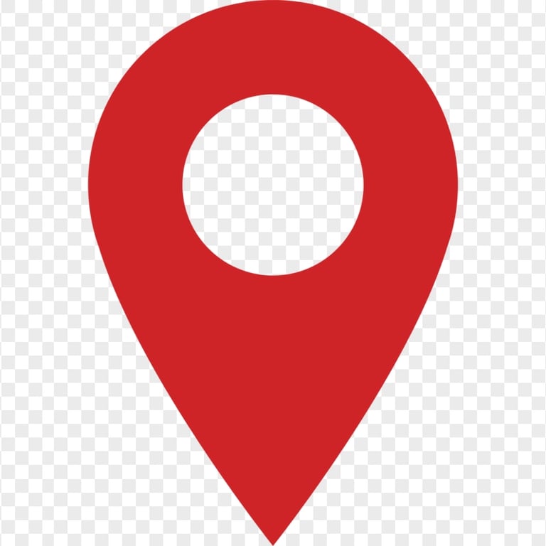 Red GPS Location Symbol Icon HD PNG | Citypng