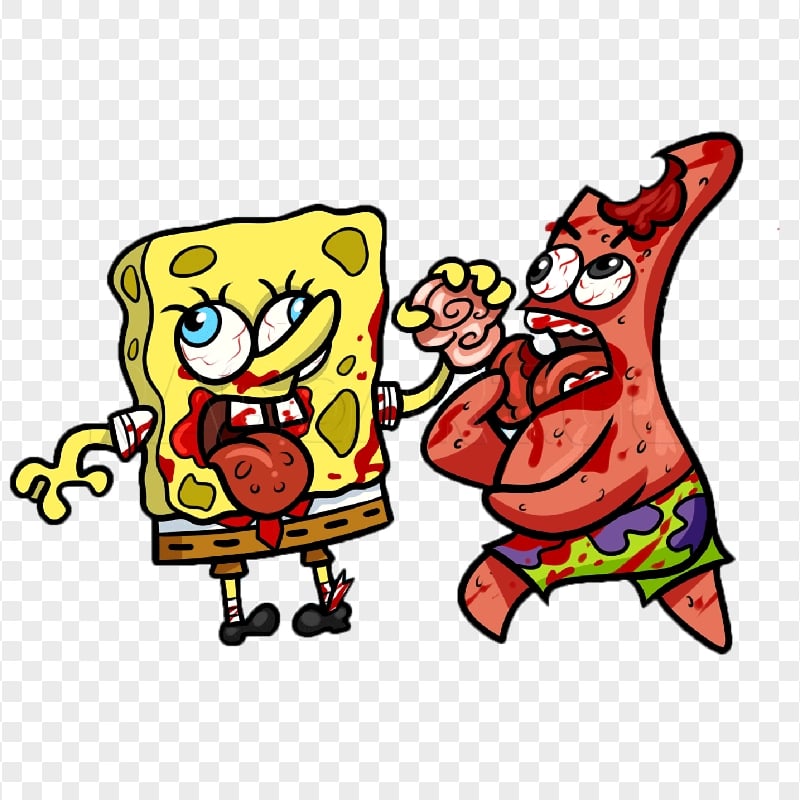 Zombie Spongebob And Patrick