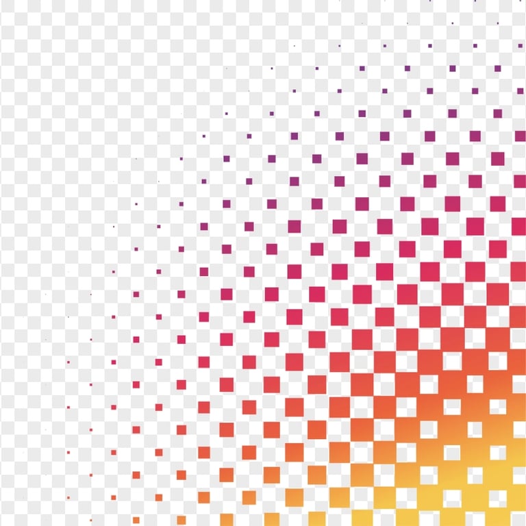 HD Halftone Corner Instagram Colors Gradient PNG | Citypng