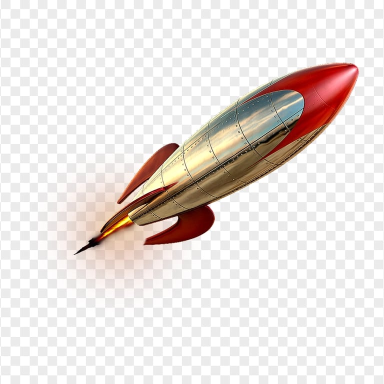 HD Realistic Space Rocket PNG | Citypng