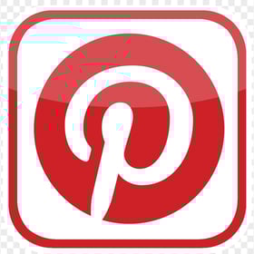 Red And White Pinterest Round Icon Logo | Citypng