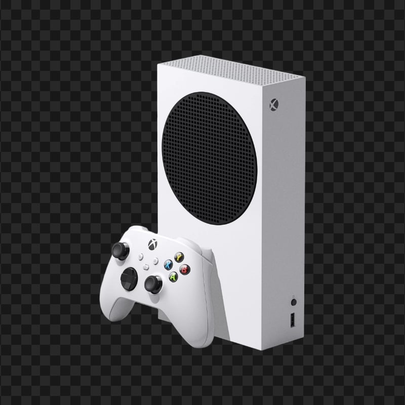 Full HD White Xbox Series S Console With Controller | Citypng