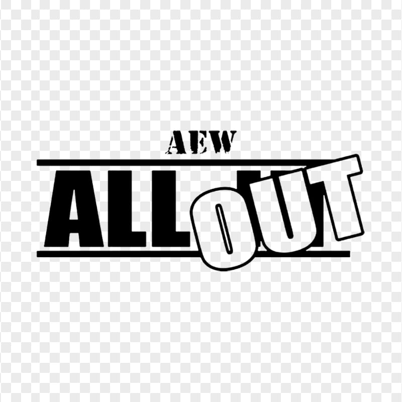 Black AEW All Out Logo | Citypng