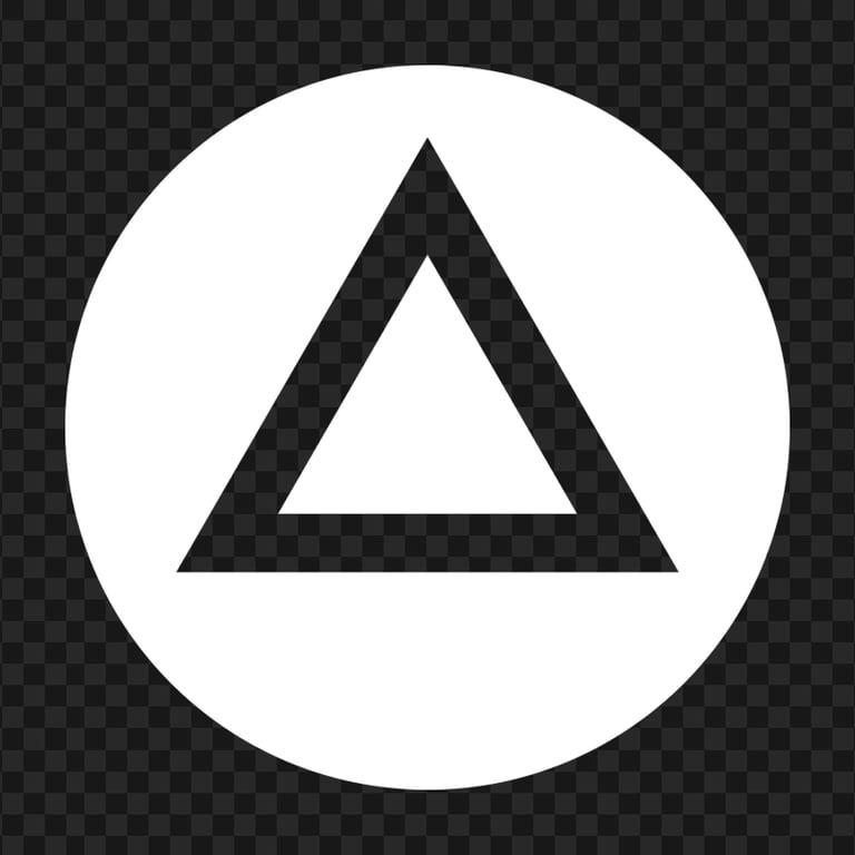 PS Controller Traingle White Button Icon HD PNG | Citypng