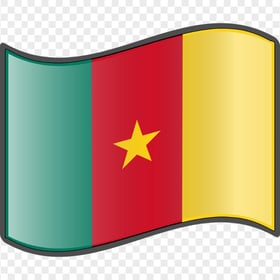 HD Cameroon Flag Icon Transparent Background | Citypng