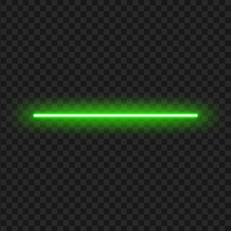 HD Green Neon Line Light PNG | Citypng