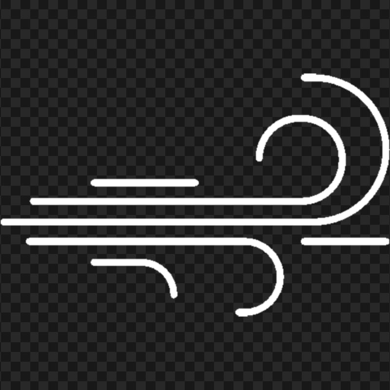 PNG Wind White Icon | Citypng