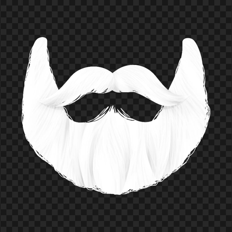 Santa Beard Transparent