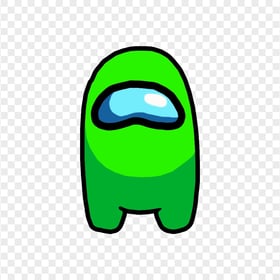 HD Orange Among Us Crewmate Character Front View PNG | Citypng