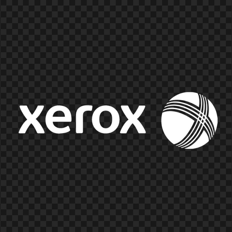 Xerox White Logo HD PNG | Citypng