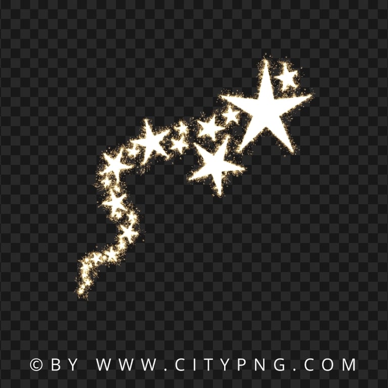 Sparkle Shining Stars Fireworks Effect HD PNG | Citypng