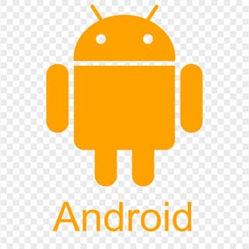 PNG White Android Robot Logo Icon | Citypng