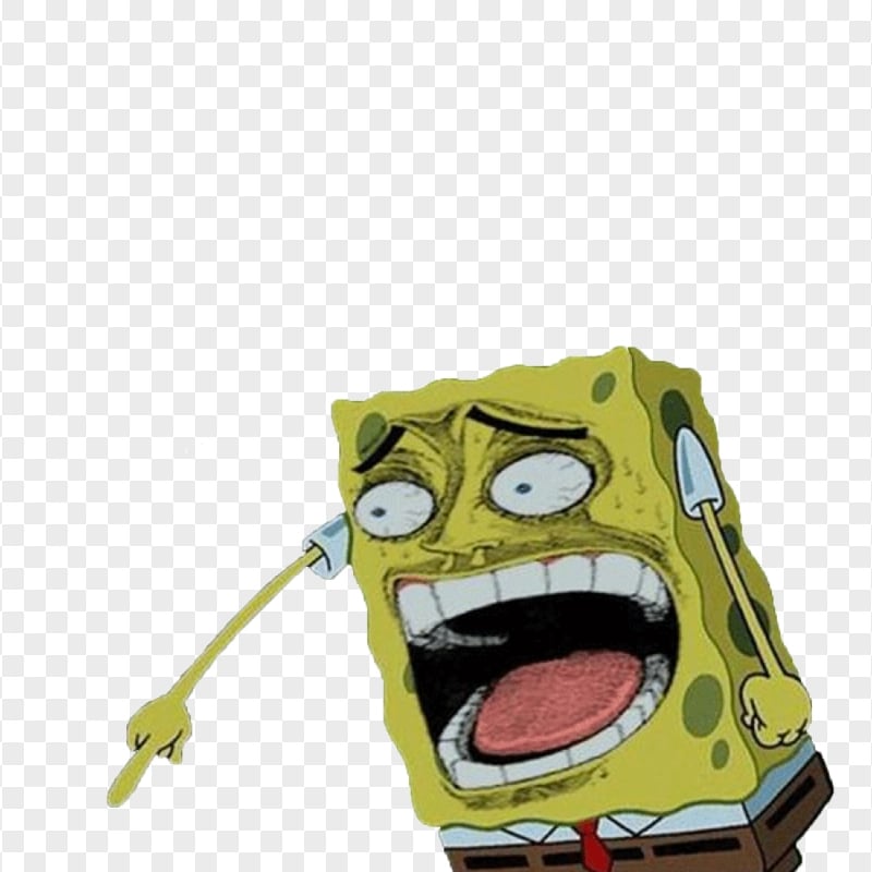 HD Spongebob Laughing Meme Character Transparent PNG | Citypng