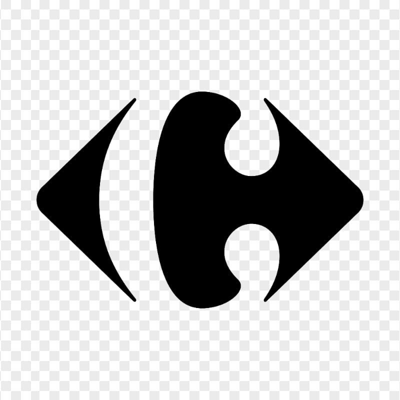 Carrefour Black Logo Symbol Sign FREE PNG | Citypng