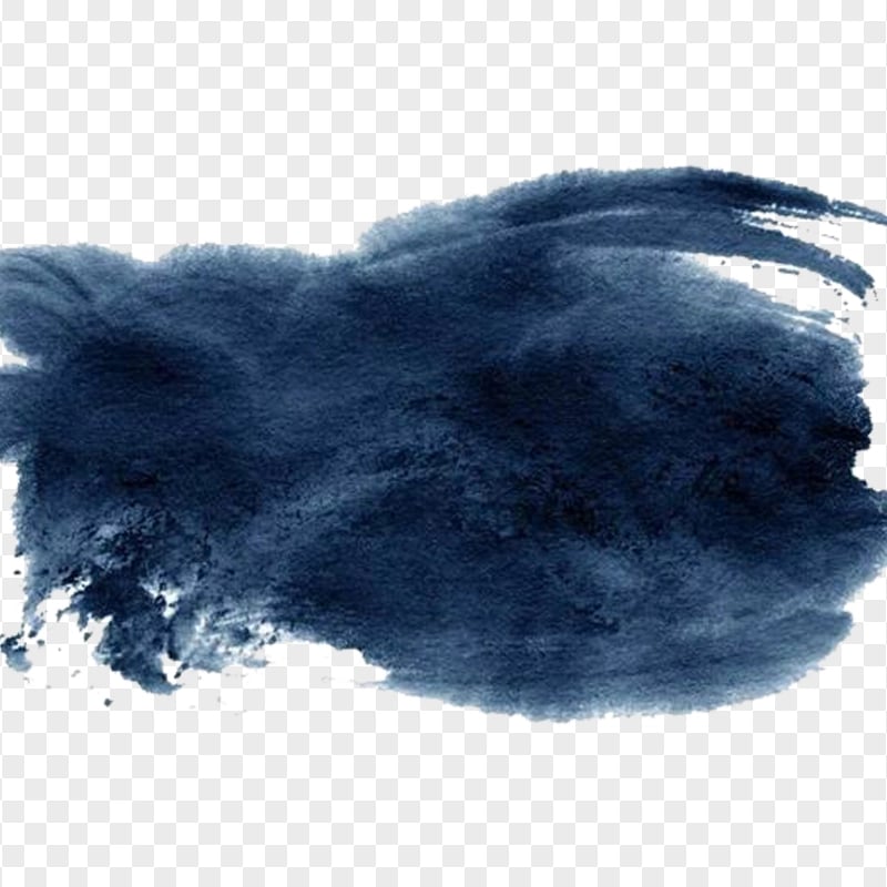 HD Dark Blue Watercolor Painting PNG | Citypng