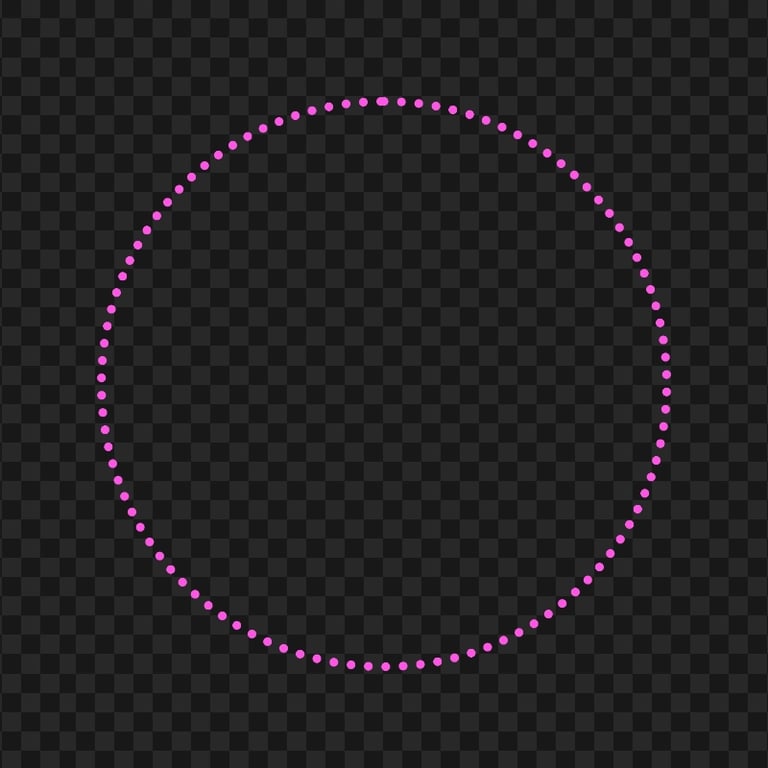 Dotted Pink Circle HD PNG | Citypng