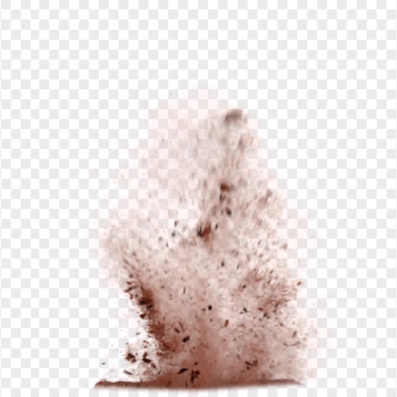 Soil Dust Explode Explosion Effect | Citypng