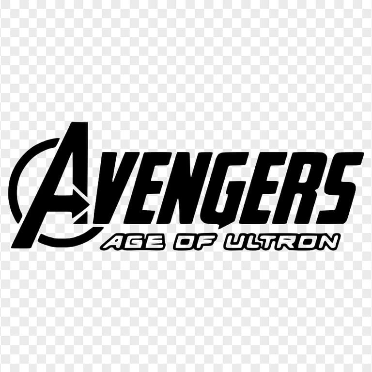 HD Marvel Avengers Age of ULtron Logo PNG | Citypng